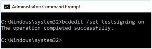 Làm thế nào để có thể disable driver signature enforcement win 10