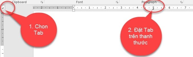 Tab trong Word [SỬ DỤNG CHỈ VỚI 3 BƯỚC]