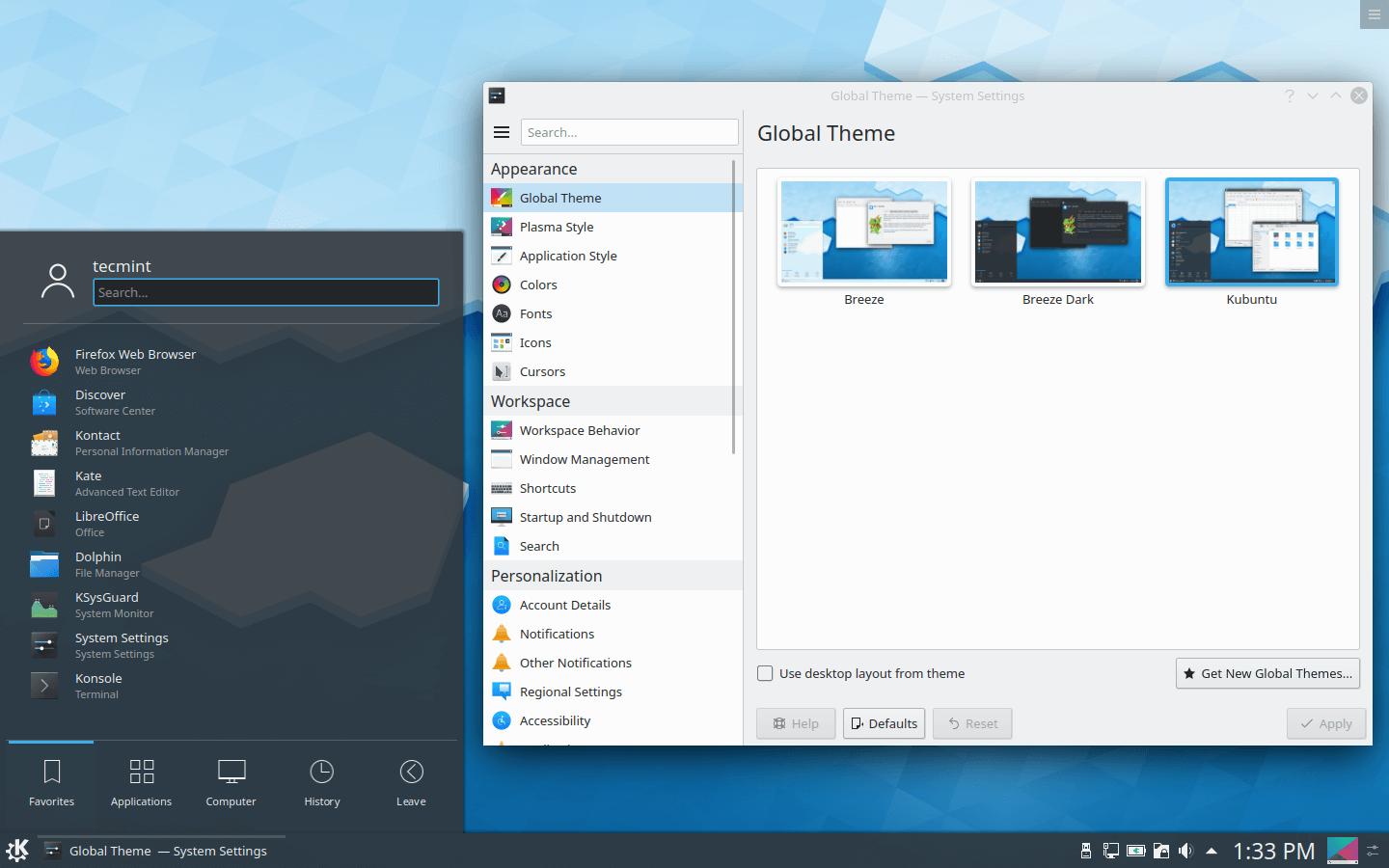 Cách cài đặt KDE Plasma trong Linux Desktop