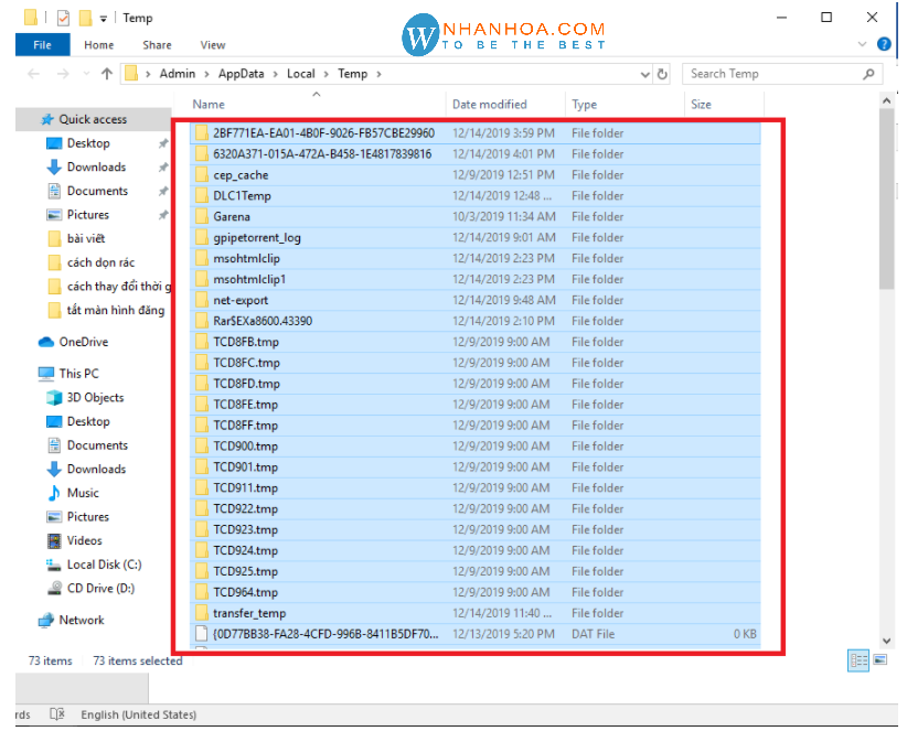 Dọn rác win 10 [CÁCH SIÊU NHANH & HIỆU QUẢ]