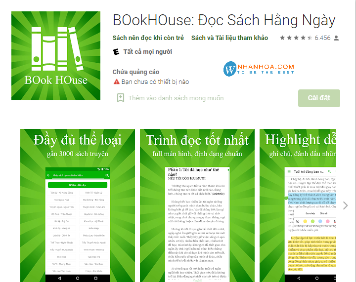 App đọc sách tốt nhất cho dân nghiện sách
