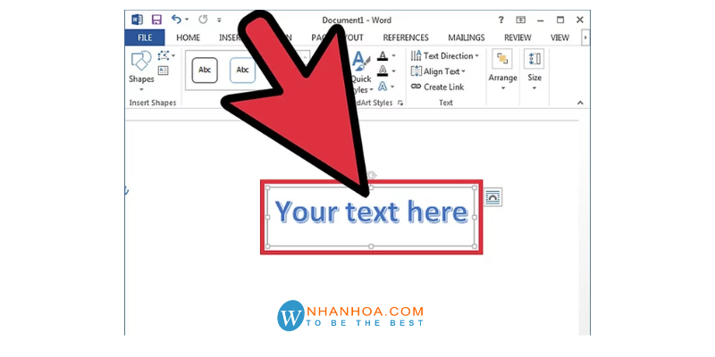 Cách làm chữ cong trong Word - [HƯỚNG DẪN CHI TIẾT]