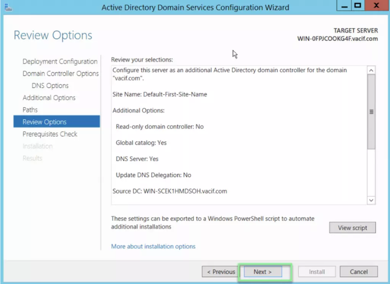 Thiết lập 2 Domain Controller chạy song song [CHỈ VỚI 4 BƯỚC]