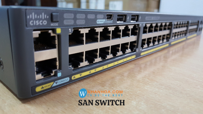 SAN Switch là gì? Sư khác biệt [LỚN NHẤT] giữa SAN Switch và LAN Switch ...