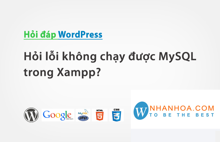 Không start được mysql trong xampp